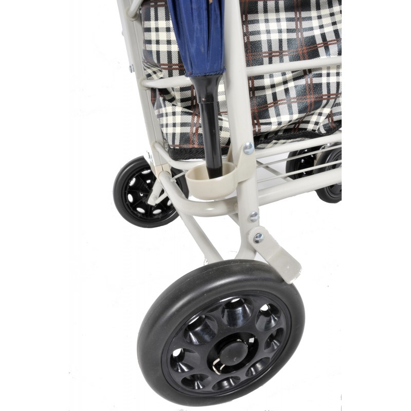 The Seated Shopping / Walker Trolley - Grey