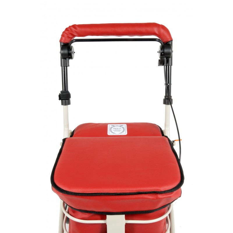 The Seated Shopping / Walker Trolley - Red