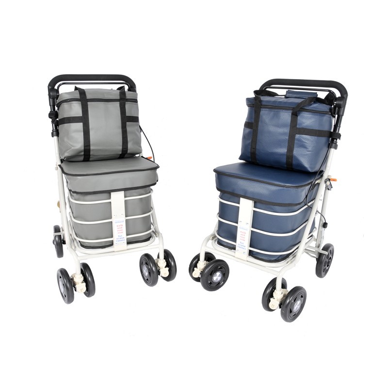 The Seated Shopping / Walker Trolley - Navy